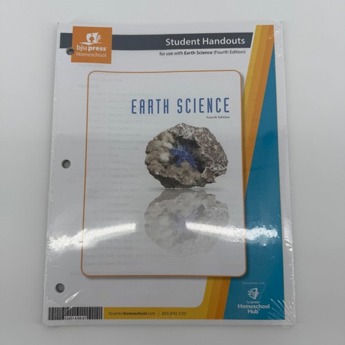 BJU Press Earth Science Student Handouts Fourth Edition Homeschool ...