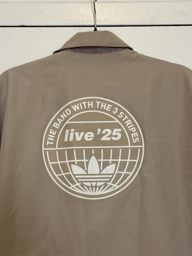 New Unworn Genuine Adidas Originals x Oasis TOUR COACH JACKET Khaki ...