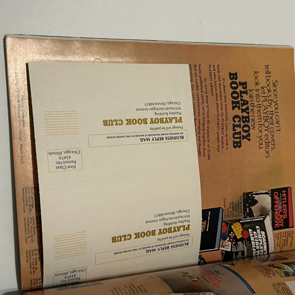 Vintage Playboy Magazine October 1971 1st African American Cover Darine ...