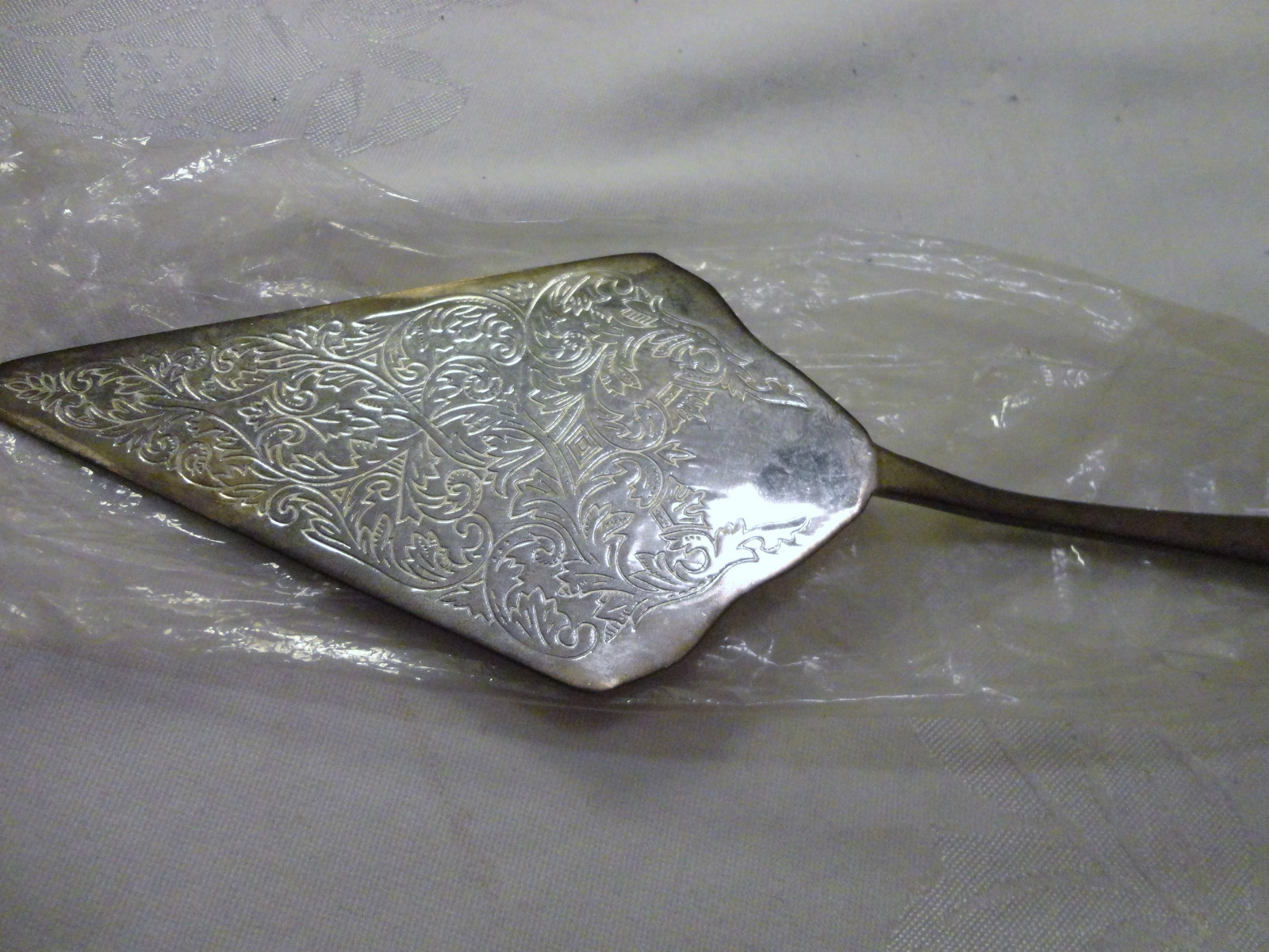 INTERNATIONAL SILVER CO SILVERPLATE CAKE SERVER CAKE SERVING SPOON 11 ...