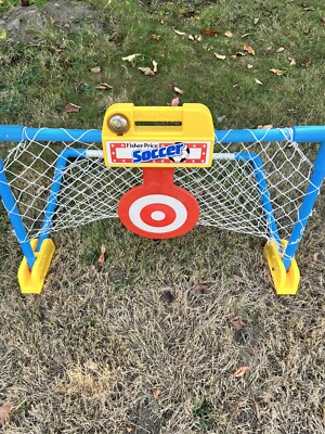 Vintage Fisher-Price Soccer Goal Bell Goal | eBay