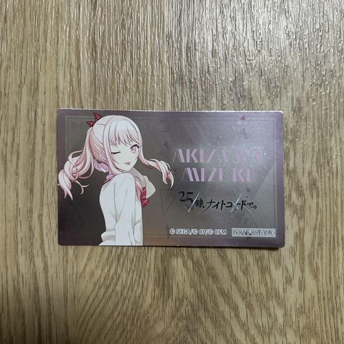 Proseca Mizuki Akiyama Illustration Card | eBay