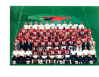 1987 ST LOUIS CARDINALS NFL 8X10 TEAM PHOTO LOMAX BELL FOOTBALL ...