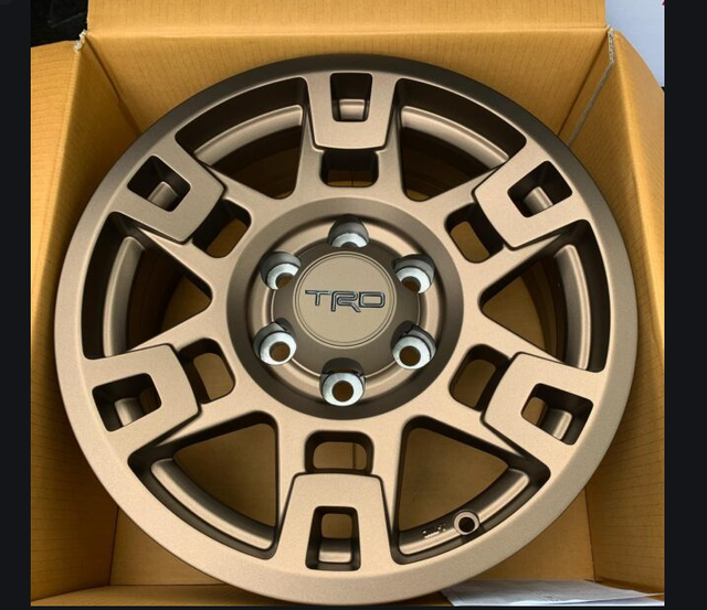 TRD 17 Inch TRD Pro Wheels 4runner FJ Tacoma PTR2035110BK for sale ...