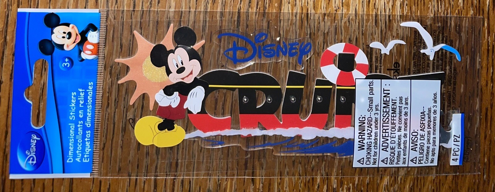 Disney Cruise Title Mickey Mouse Ship Sea Gull Beach Caribbean ...