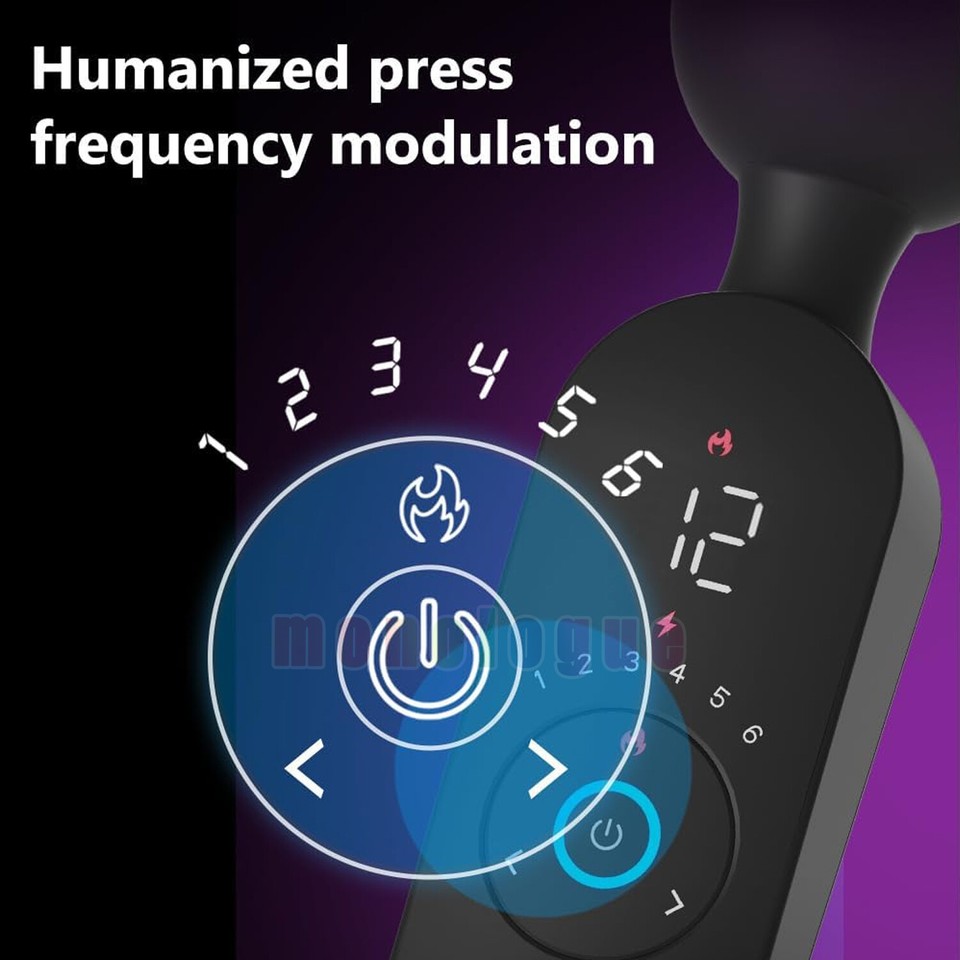 Electric Massager Wand Magic Full Body Strong Vibrating Massager Women ...