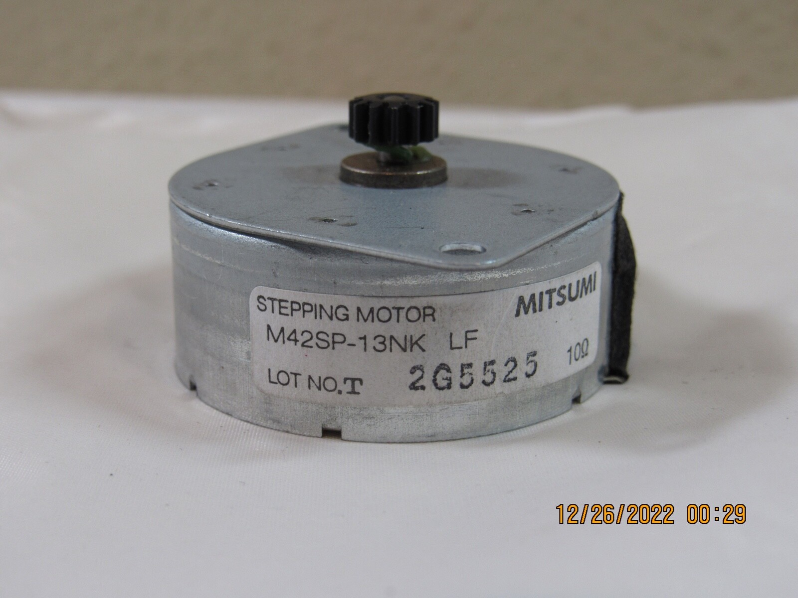 Stepping Multiphase Motor Mitsumi M42sp-13nk LF 4.2 Ohm Step Qk1-0492 ...