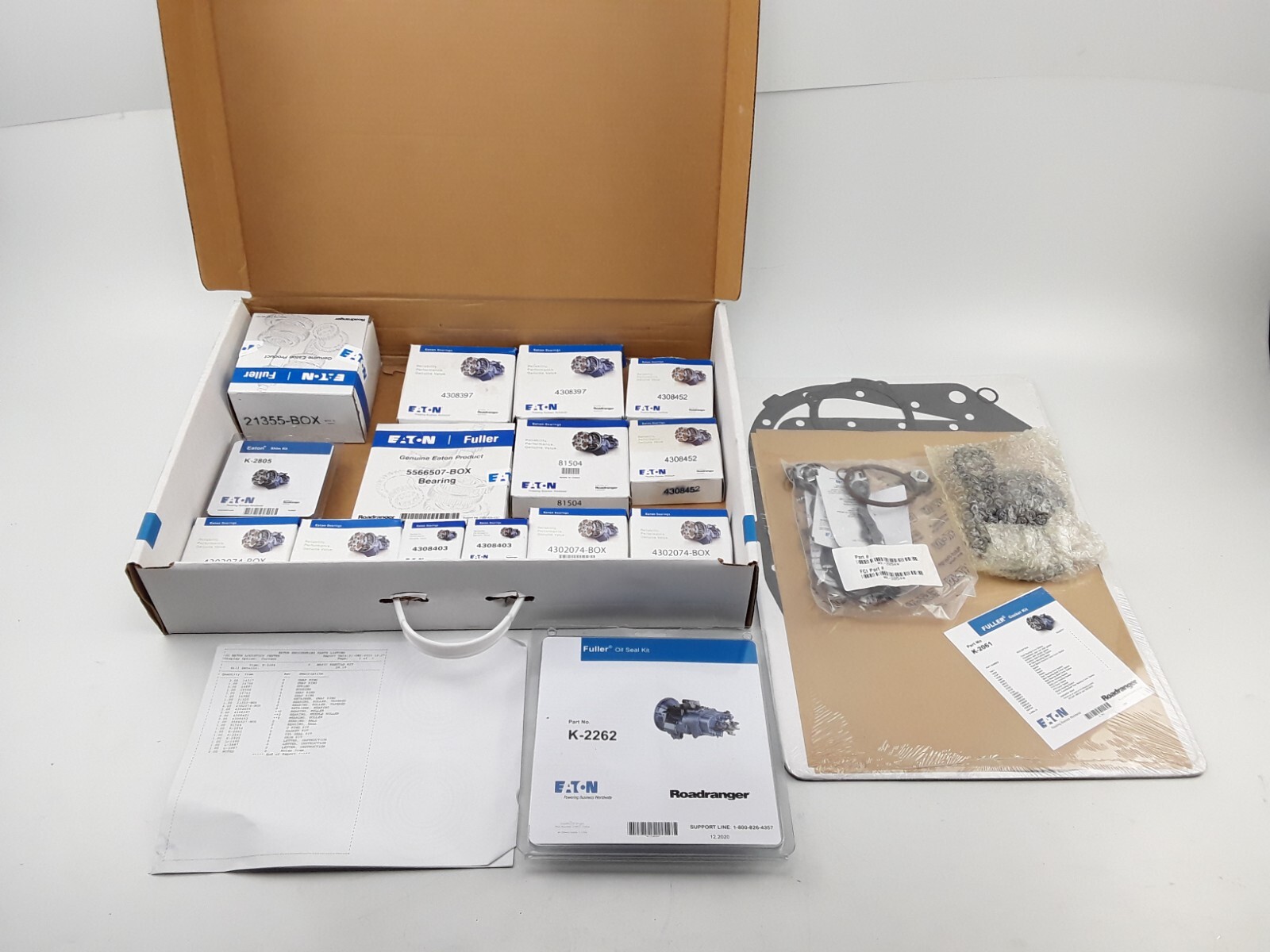 K-2284 Eaton Fuller Transmission Basic Rebuild Kit K-2805 K-2061 K-2262 ...