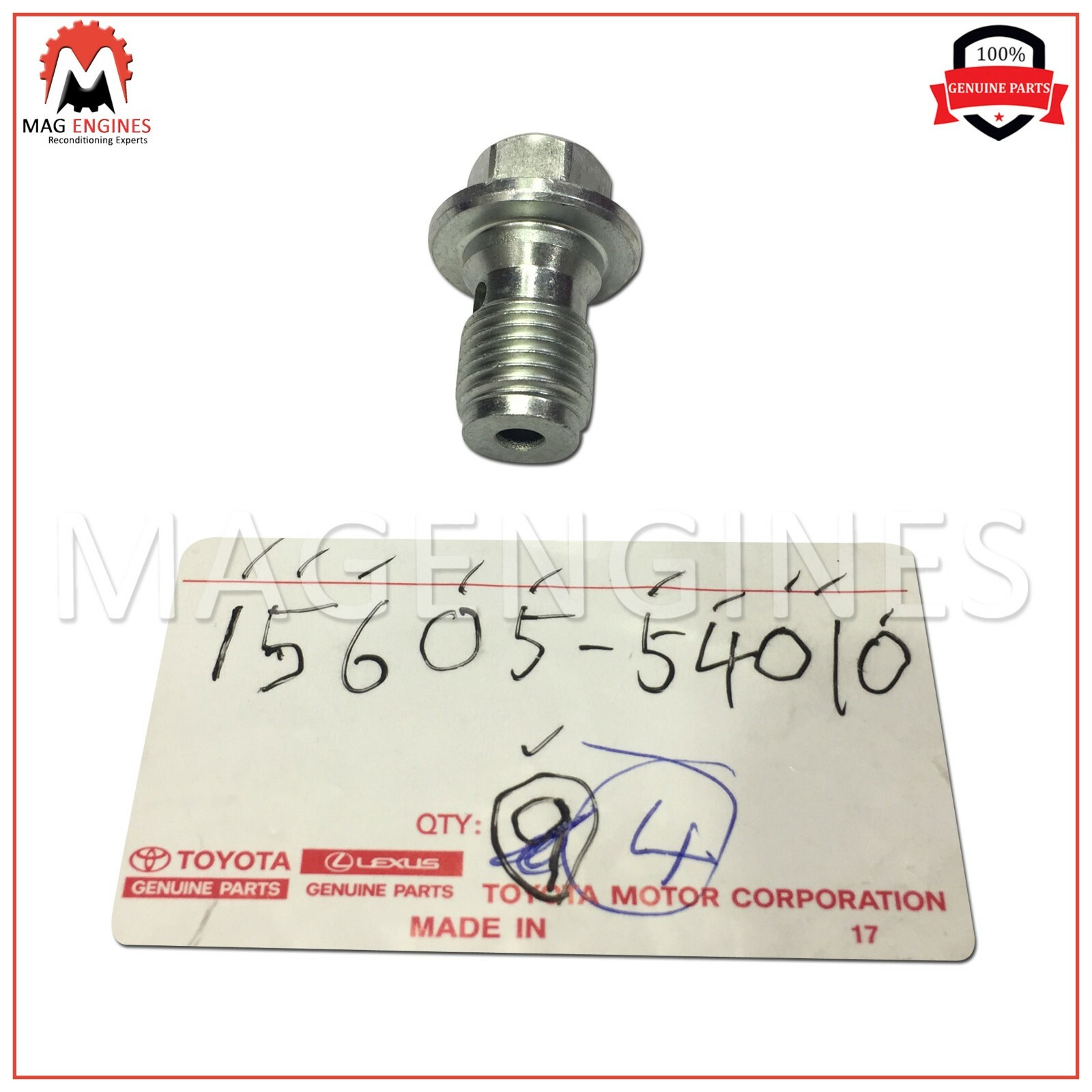 15605-54010 GENUINE OEM VALVE SUB-ASSY, OIL CHECK 1560554010 | eBay