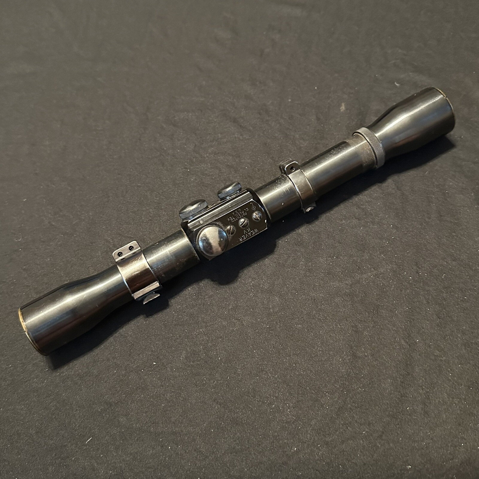 Vintage 1950s Weaver KV Rifle Scope Ex Cond | eBay