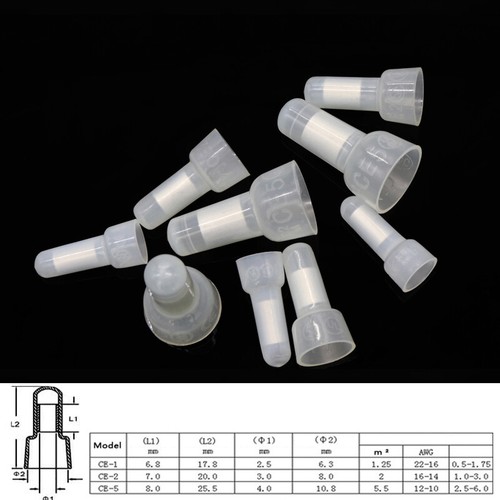 Insulated Closed End Connectors Terminal Connector Terminals Crimp ...