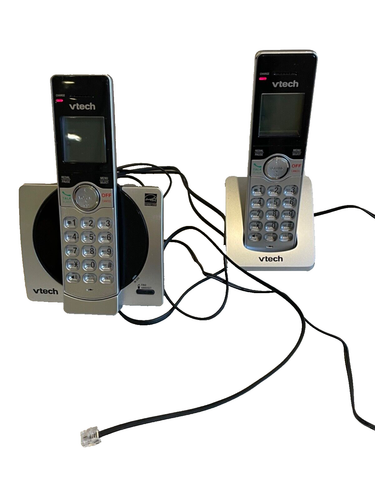 V-TECH - 2 Handset Cordless Phone System w/ Handset Locator: Model # ...