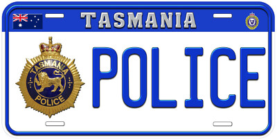 Tasmania Police Badge Any Name Personalized Novelty Car License Plate ...