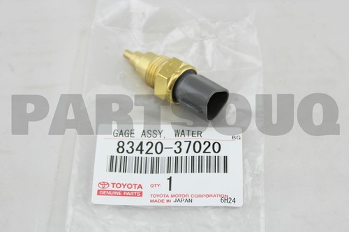 8342037020 Genuine Toyota GAGE ASSY, WATER TEMPERATURE SENDER 83420 ...
