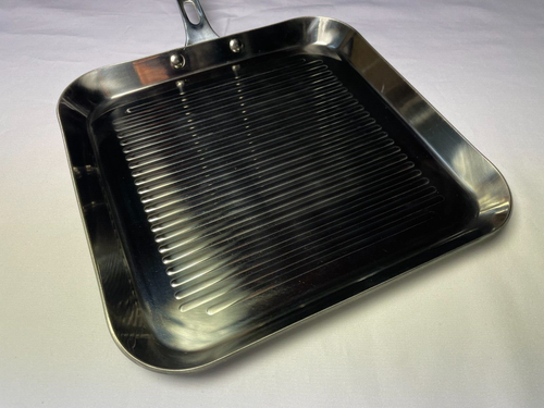 Viking 3-Ply Stainless Steel 11" Grill Pan New | eBay