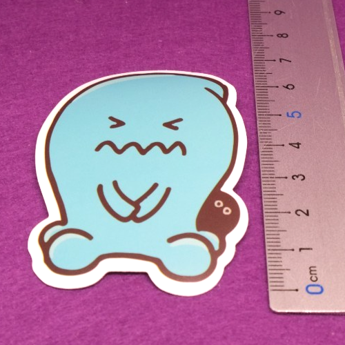 Wobbuffet Pokemon Character Seal Sticker Nintendo Gamefreak Japanese F ...