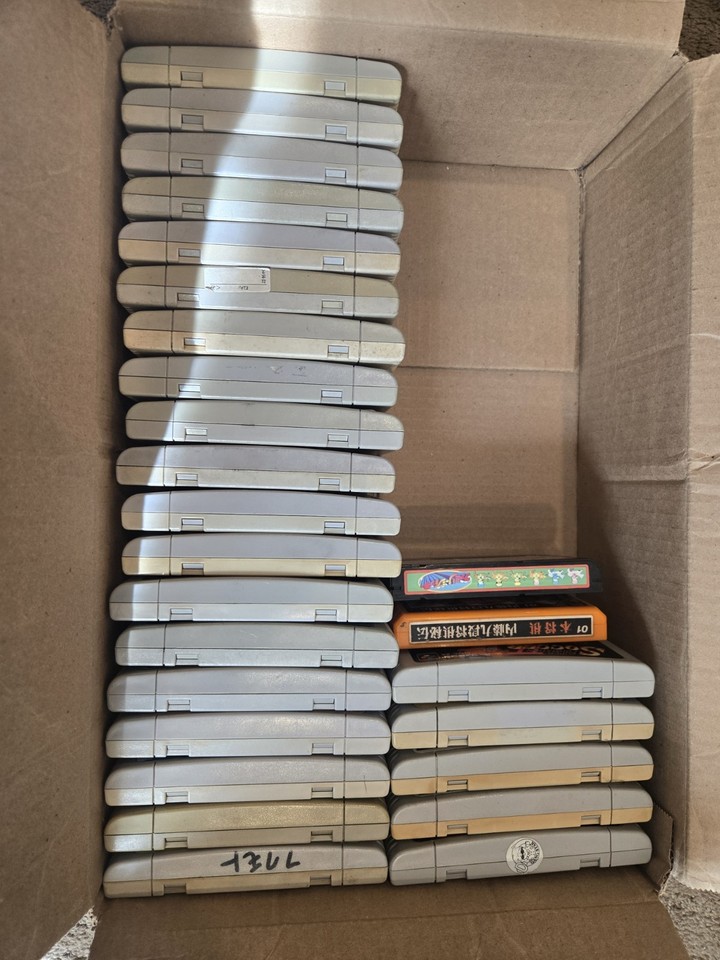 Lot Of 26 Nintendo Super Famicom & Famicom Games | eBay