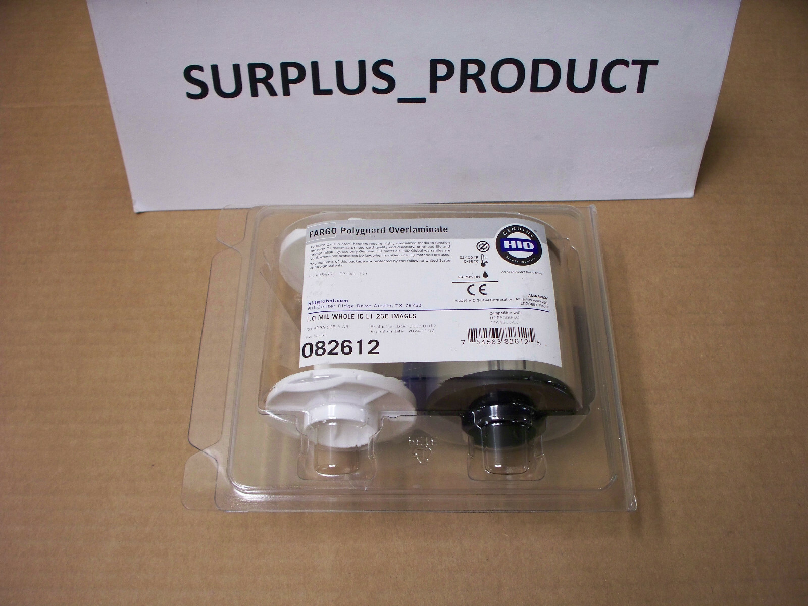 Fargo 082612 HDP 5000 LC Polyguard Overlaminate for sale online | eBay