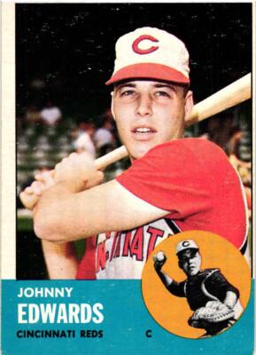 1963 Topps #178 Johnny Edwards | eBay