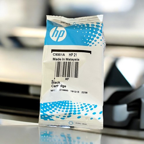 NEW HP 21 Black Ink Cartridge C9351A - FAST SHIPPING - New In Package ...