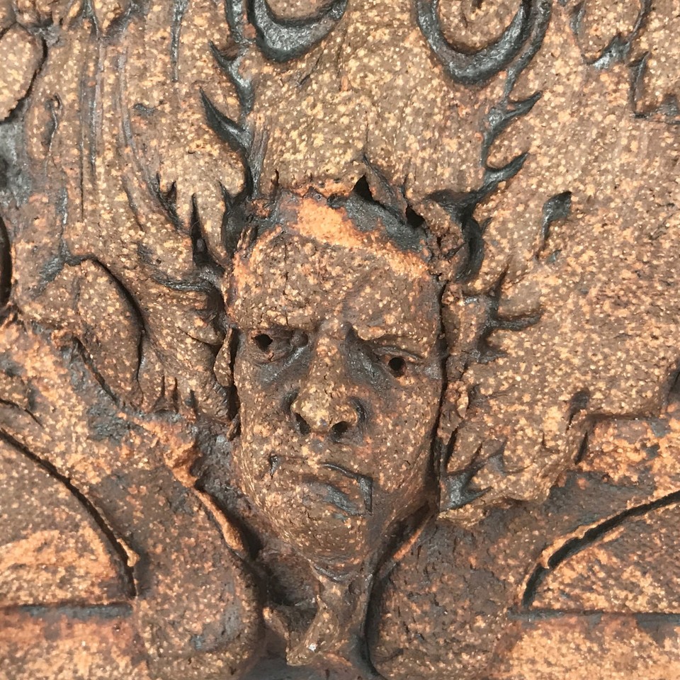 David Keyes Wall Pocket Vase Studio Pottery Extremely Rare MCM PNW ...