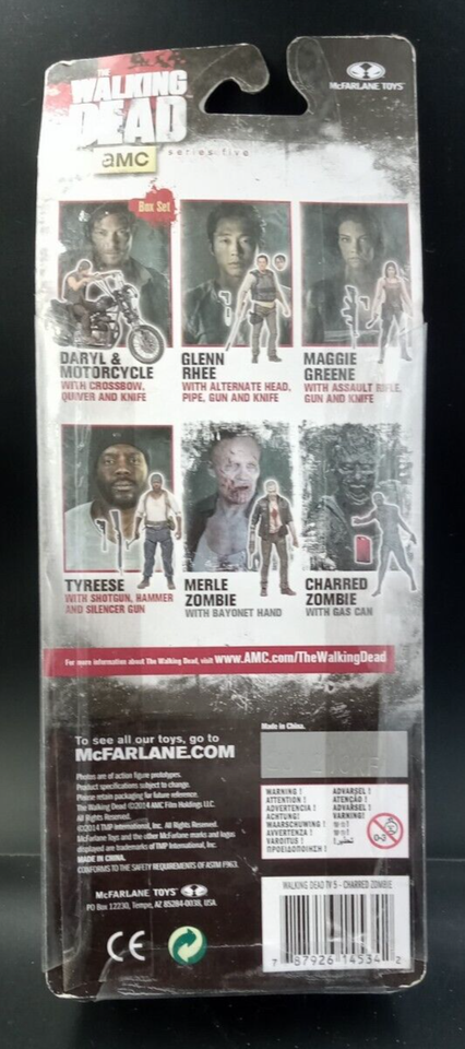 AMC The Walking Charred Zombie Series 5 Toy Action Figure | eBay