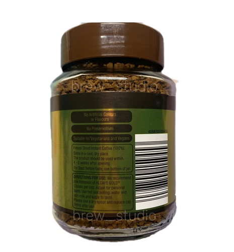 ALCAFE Gold Classic Dark Roast Freeze Dried Instant Coffee 100g | eBay ...