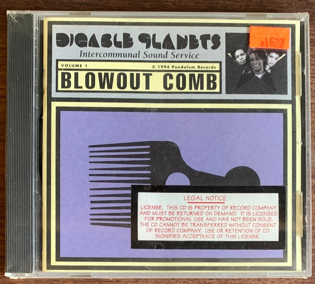 Blowout Comb Digable Planets Cd
