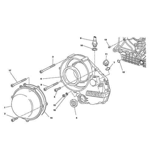 DUCATI 998 S SPS 2002-2004 Kit n°1 vis BTR inox moteur 998S 998SPS | eBay