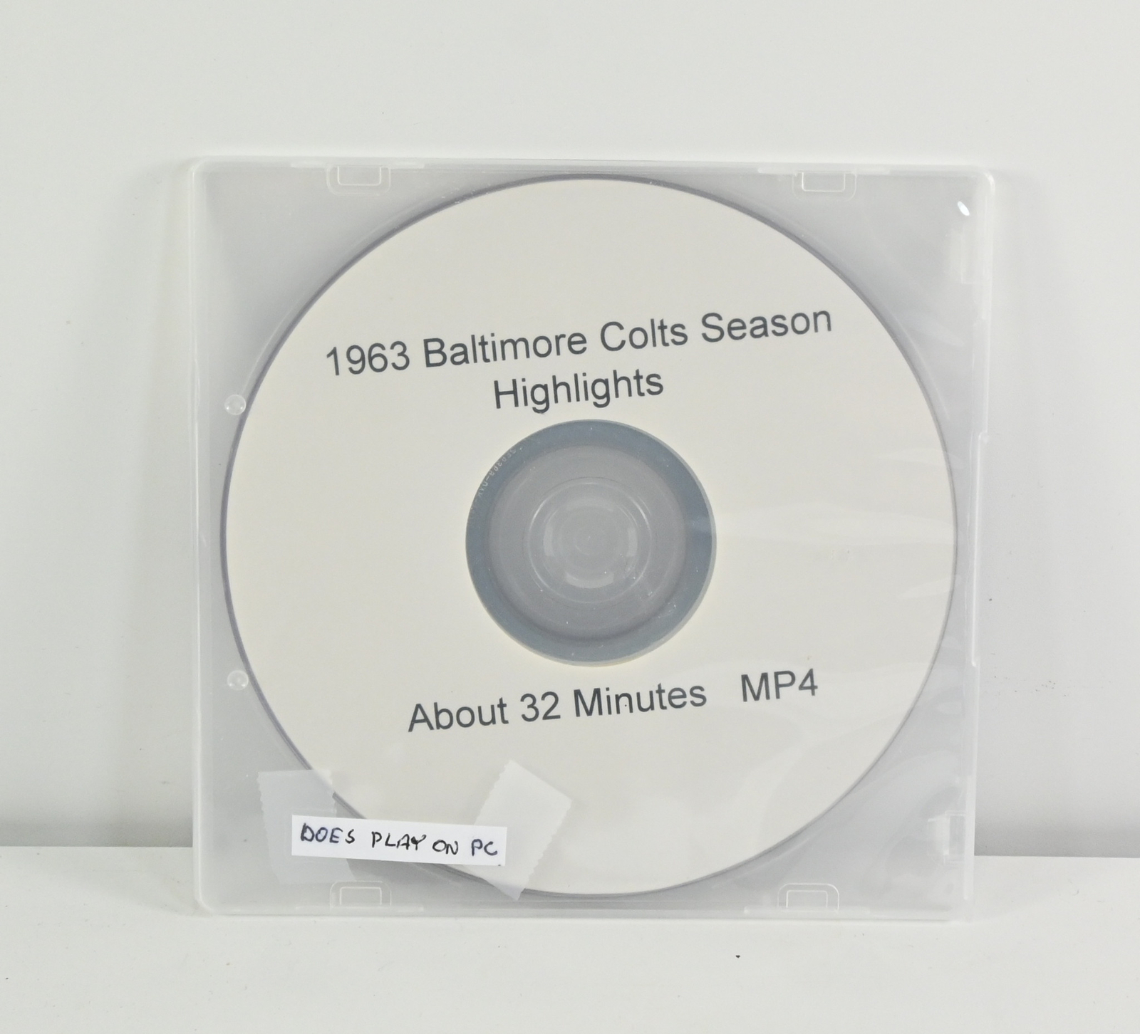 1963 Baltimore Colts NFL Football Season Highlights DVD | eBay