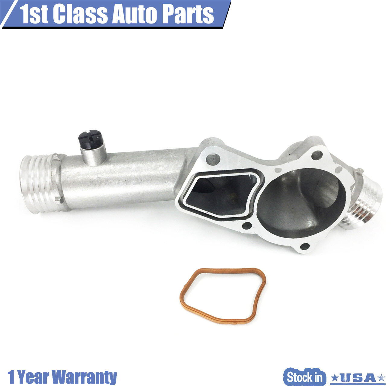 Engine Coolant Thermostat Housing For 1997-1998 BMW 528i E39 ...