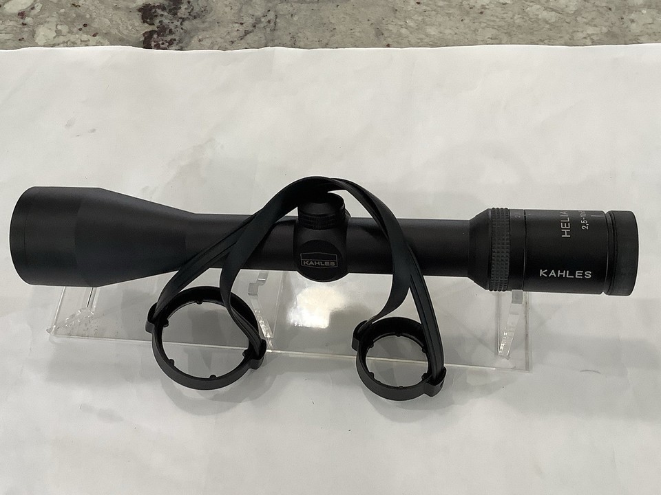 Kahles Helia C 2.5-10x50 Rifle Scope,30mm,matte black,plex,FFP,Austria made,MINT | eBay