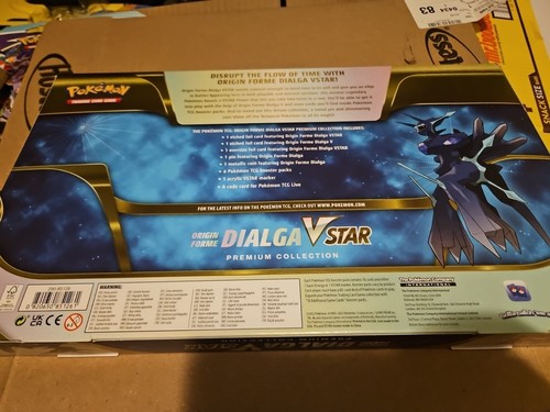 Origin Forme Dialga VSTAR Premium Collection Box Sealed | eBay