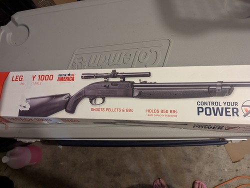 Crosman Legacy 1000 .177 Pellet/ BB Variable Pump Air Rifle gun | eBay