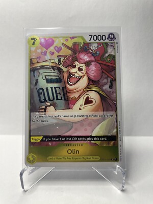 Olin R OP04-099 One Piece Card Game TCG CCG English - NM - FOIL | eBay