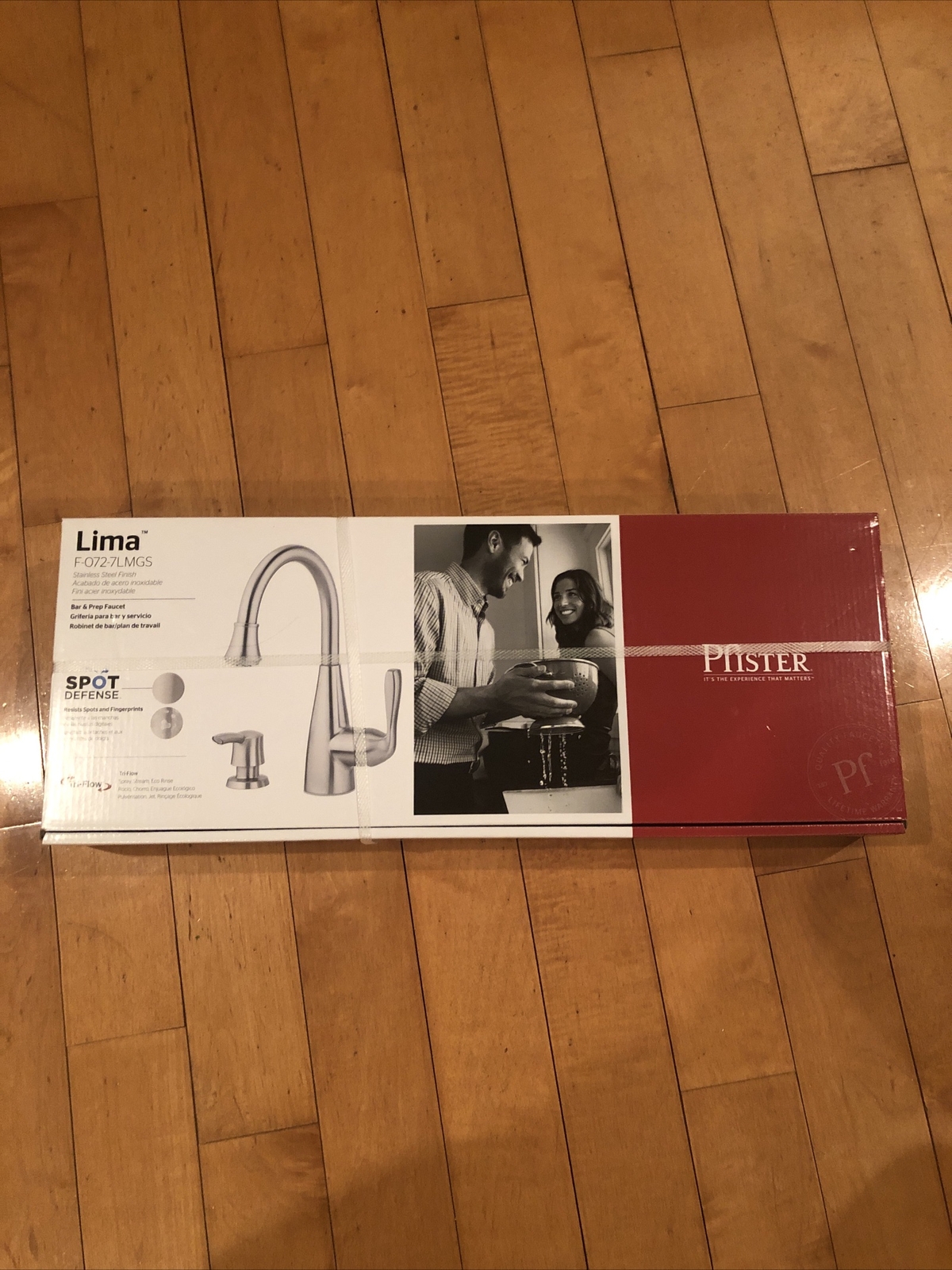 Pfister Bar Kitchen Faucet Prep Kit Lima Stainless 1 Handle F-072-7lmgs ...