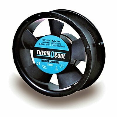 Thermocool Axial Cooling Fan 110V 176CFM 6.77" Round | eBay