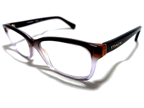 Coach HC 6089 T FRAME Eyeglasses 5401 (Confetti Brn Gradient Brn) 51-16 ...