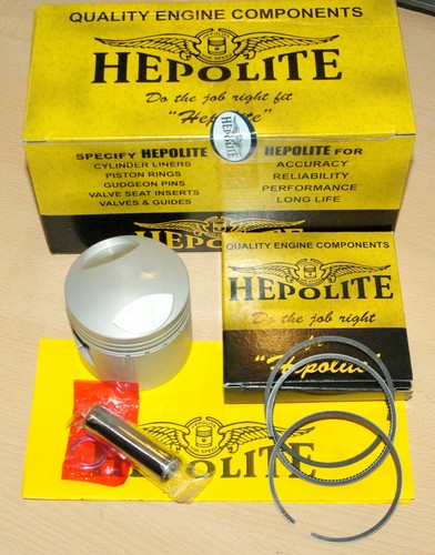 40-0970 Kolben Piston Hepolite BSA unit singles B25 C25 Triumph TR25 ...