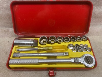 Socket Set - 3/8" & 1/4" drive - Carolus Steckschlüsselsatz - Tool Kit ...