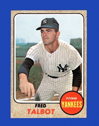 1968 Topps Set-Break #577 Fred Talbot NR-MINT *GMCARDS* | eBay