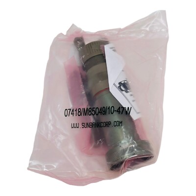 SUNBANK M85049/10-47W CONNECTOR BACKSHELL NOS NEW OLD STOCK | eBay