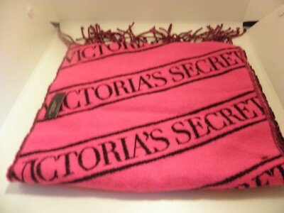 Victoria's Secret Scarf Pink 12" x 80" NWT | eBay