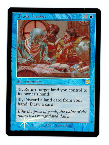 Trade Routes -- MTG (SP+/NM Quality FOIL) - Mercadian Masques - See ...
