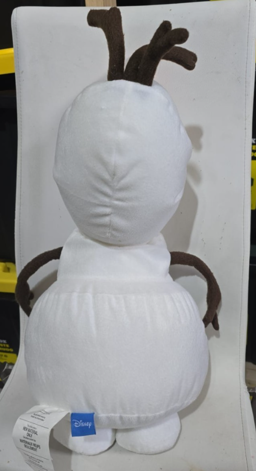 Disney Olaf Snowman Large Plush Stuffed Doll 24” Disney Tag Frozen USED ...