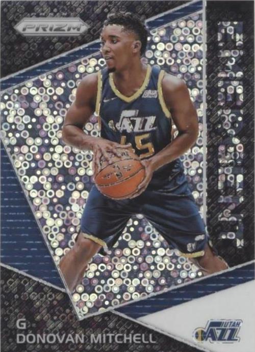 2017-18 Panini Prizm - Emergent Donovan Mitchell #EM-DON Fast Break ...