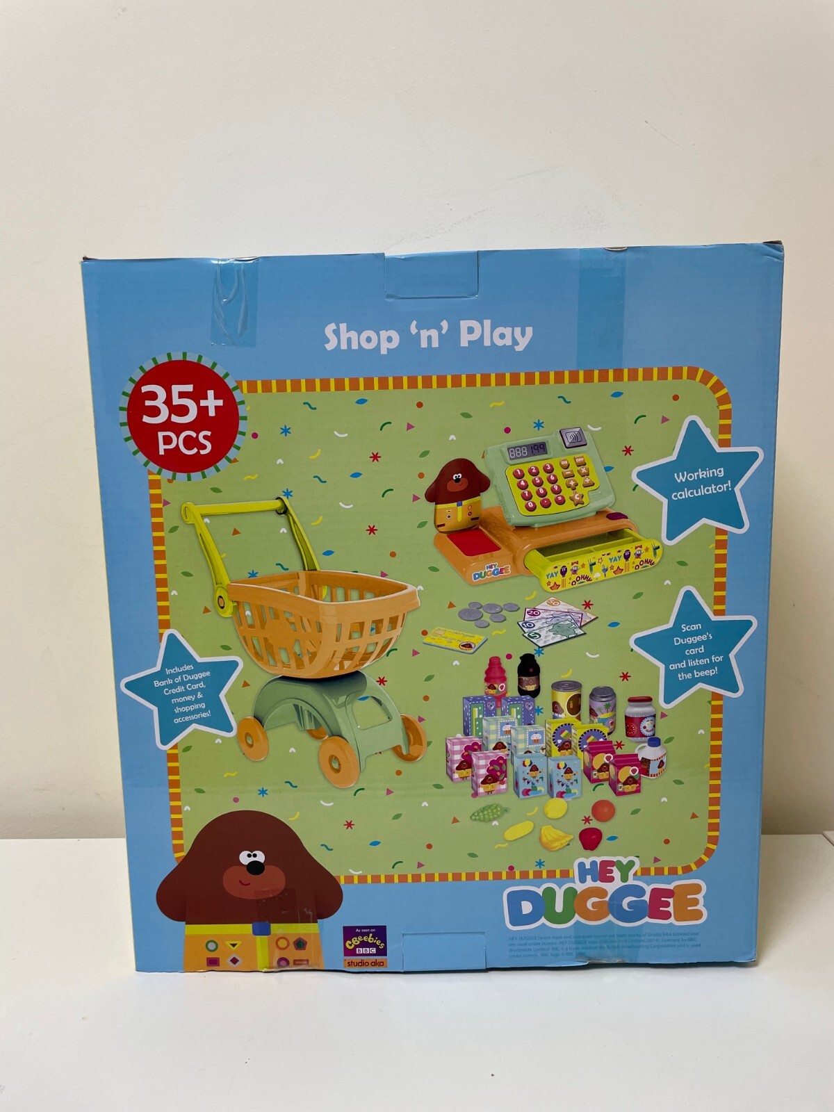 Hey Duggee Shop n Play Shopping Christmas Toys for toddlers Cbeebies ...