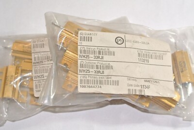 33R 5% 25W WH25-33RJI WELWYN Aluminium Housed Resistors [QTY=20pcs] #KR ...