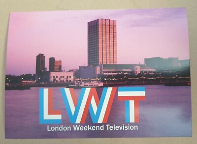 LWT (London Weekend Television) postcard | eBay