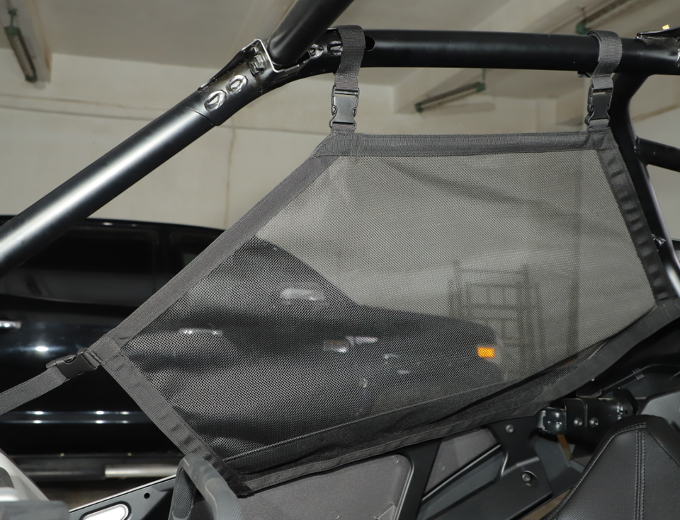 For Polaris RZR PRO XP UTV 2021+ Window Net Roll Cage Net Guard Mesh ...